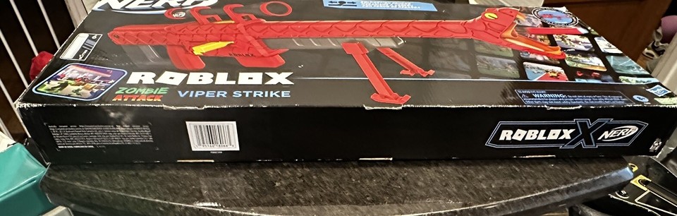 Nerf Roblox Zombie Attack: Viper Strike Nerf Sniper-Inspired Blaster ...