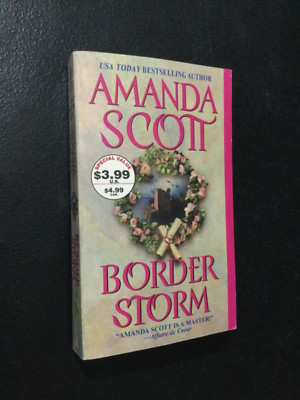 Border Storm by Amanda Scott 2001 Paperback (Zebra Romance) | eBay