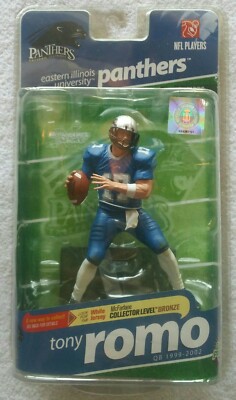 2010 McFarlane Tony Romo #17 Eastern Illinois Panthers college Bronze ...
