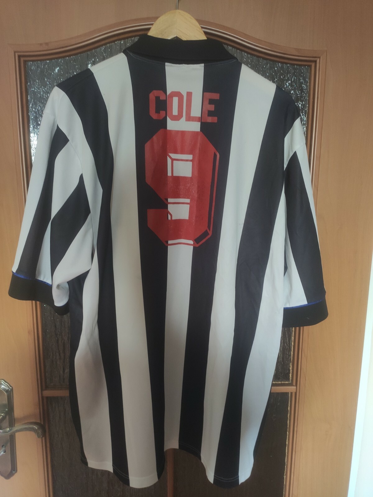 Newcastle United Asics 1993-1995 Home Retro Jersey Shirt Size XXL #9 ...