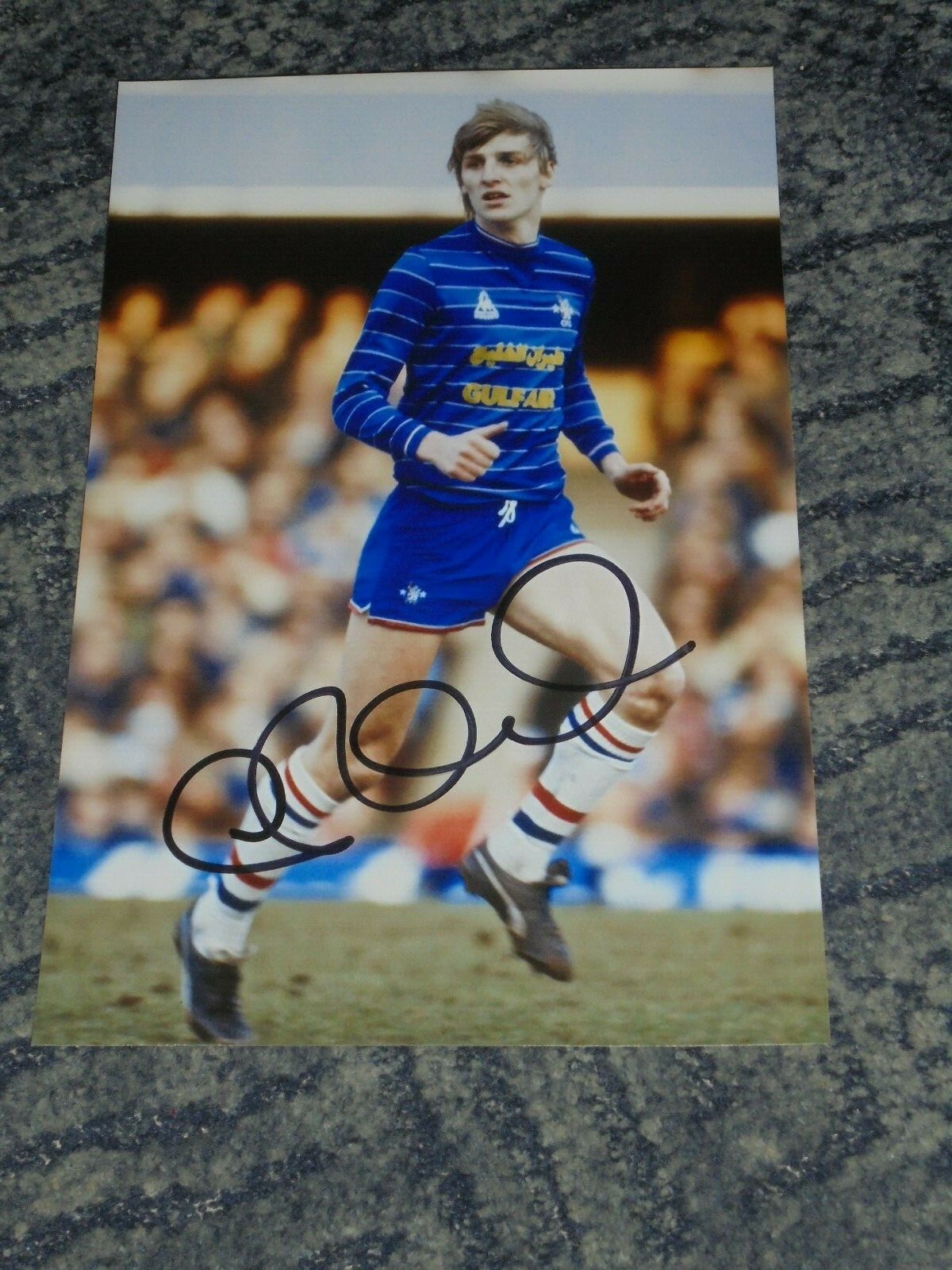 COLIN PATES - CHELSEA FOOTBALLER 12x8 PHOTO SIGNED.(1) | eBay