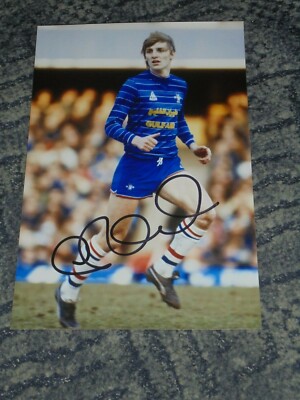 COLIN PATES - CHELSEA FOOTBALLER 12x8 PHOTO SIGNED.(1) | eBay