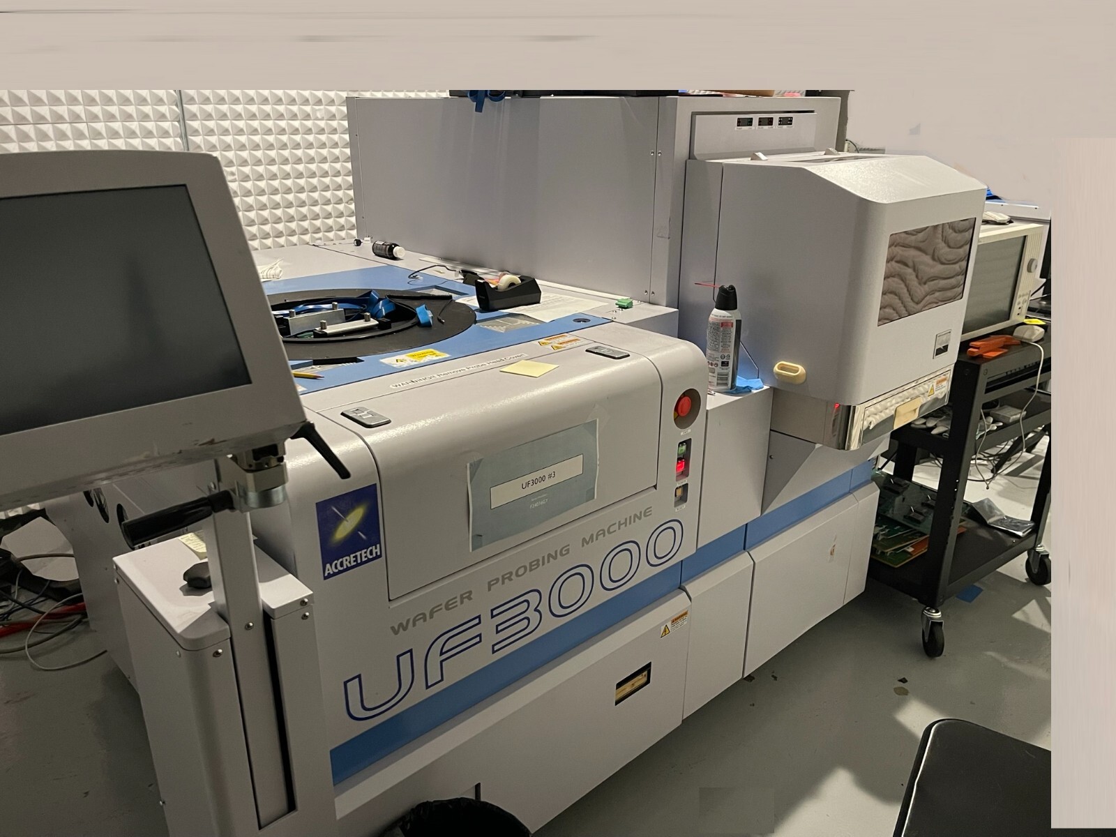 Accretech TSK UF3000 12" 300mm Auto Prober Probe Station Ambient Hot up ...