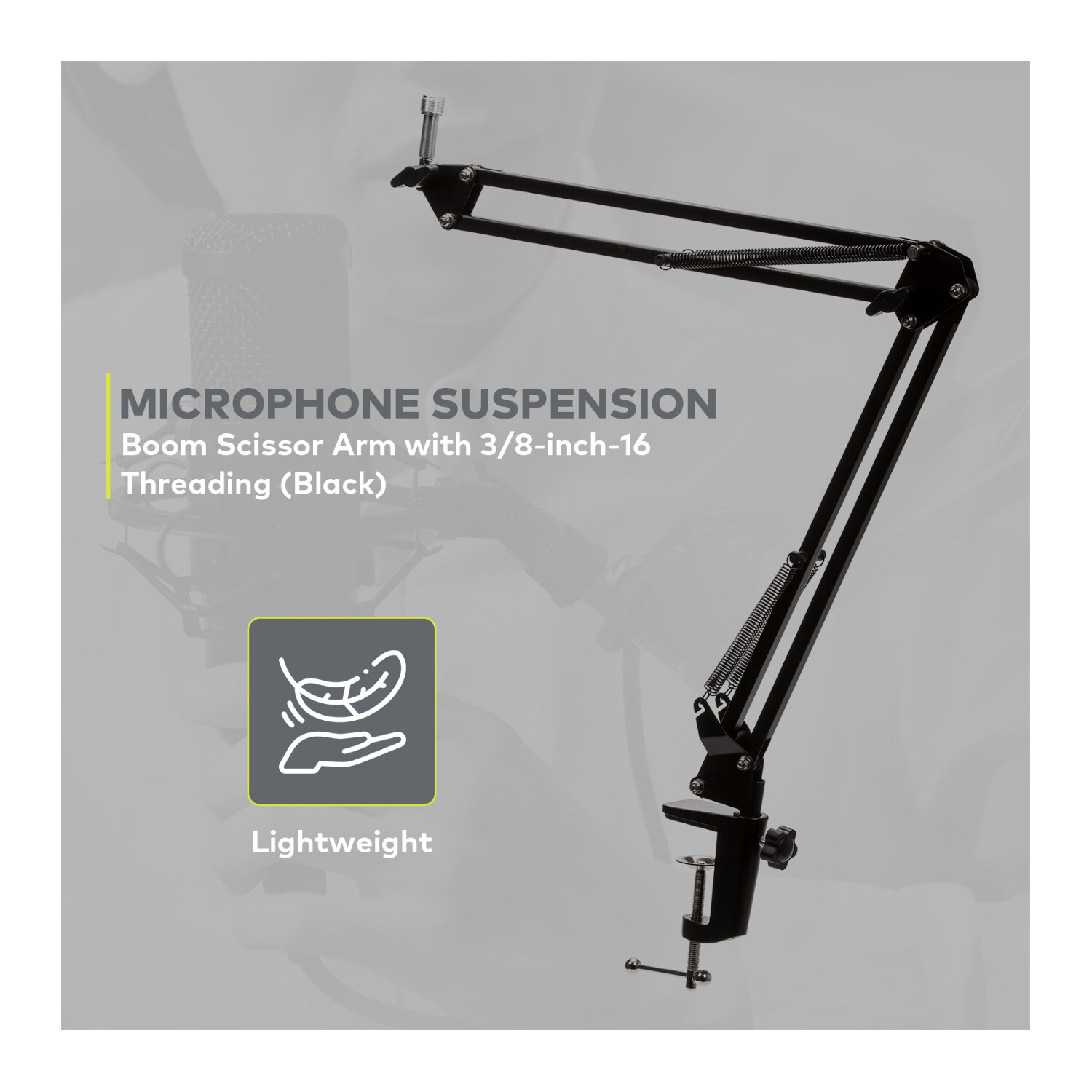 Audio-Technica AT2020 Condenser Studio Microphone with Knox Filter and ...