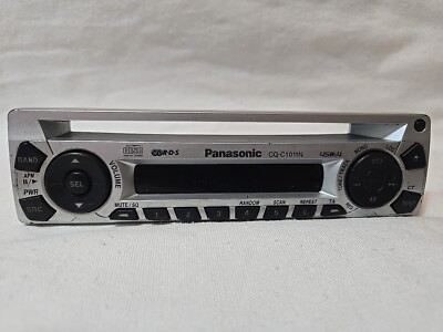 PANASONIC CD Player CQ-C1011N Faceplate Only (Used). | eBay