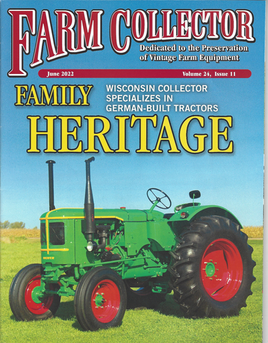 Farm Collector Antique Tractor Magazine Vintage Farm Equipment June ...
