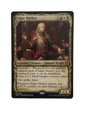 MTG Edgar Markov (Showcase) Innistrad Remastered Regular NM Free Ship ...