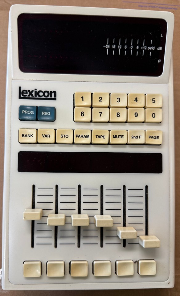 Lexicon 224XL Digital Reverb and Remote Control | eBay