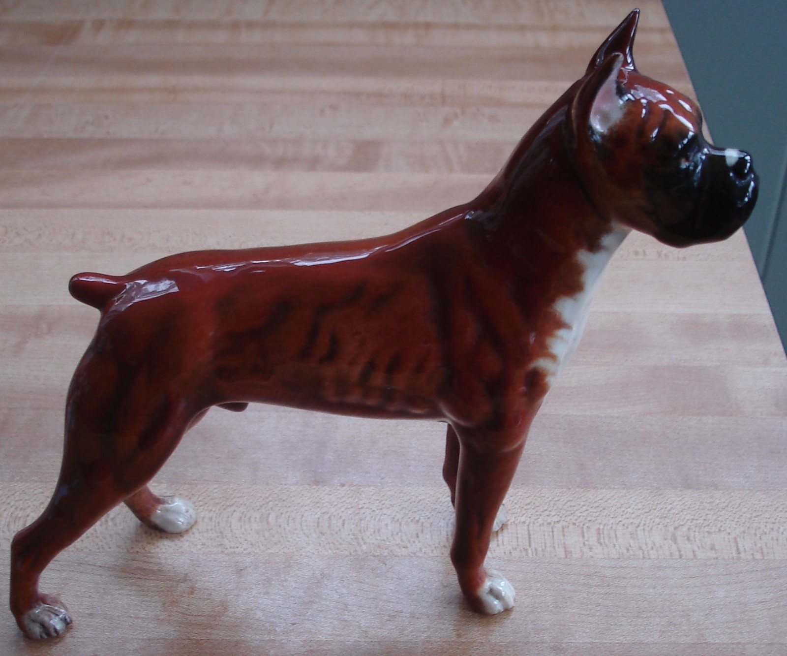 Goebel Boxer Dog Figurine #CH 617 -- 6 3/4" by 7 3/4" | eBay