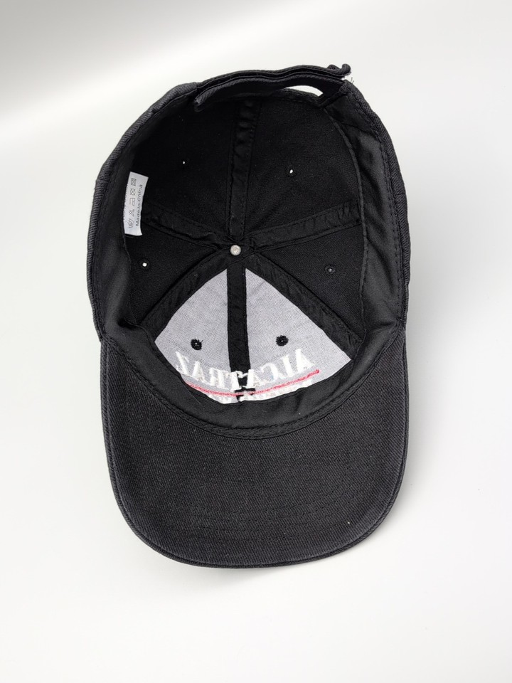 Vintage Alcatraz Psycho Ward Outpatient Hat Cap The Rock Black | eBay