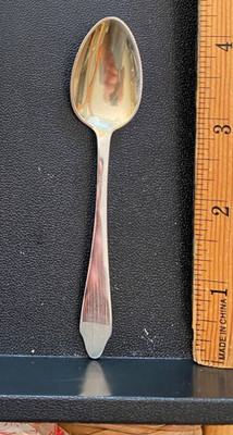 1 TIFFANY CLINTON STERLING FLATWARE DEMITASSE SPOON(S) BIDDING ON 1 ...