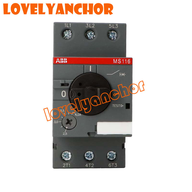 1PC ABB MS116-4 MS116-4.0 2.5-4.0A Circuit Breaker Manual Motor Starter ...