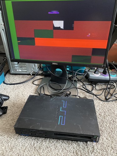 PlayStation 2 PS2 Fat Console Only SCPH-39001 AV Video Issue FOR PARTS ...