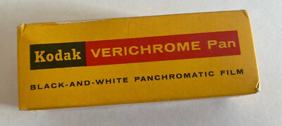 Vintage Kodak Verichrome Pan Film VP 620 Expired 1969 Unopened Black ...