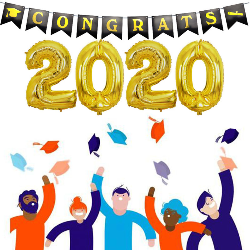 2020 Graduation Party Decoration Supplies Grad Hanging Swirls ...