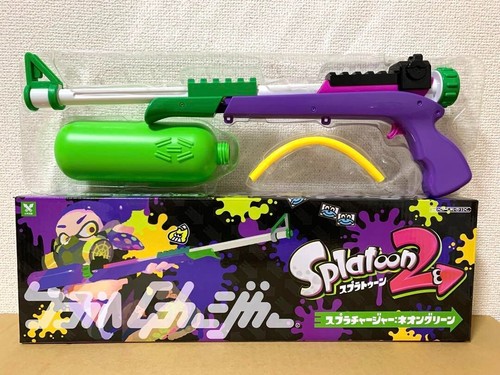 Spla Charger Water Gun Toy Nintendo Splatoon 2 Neon Green 1 Piece SPT ...