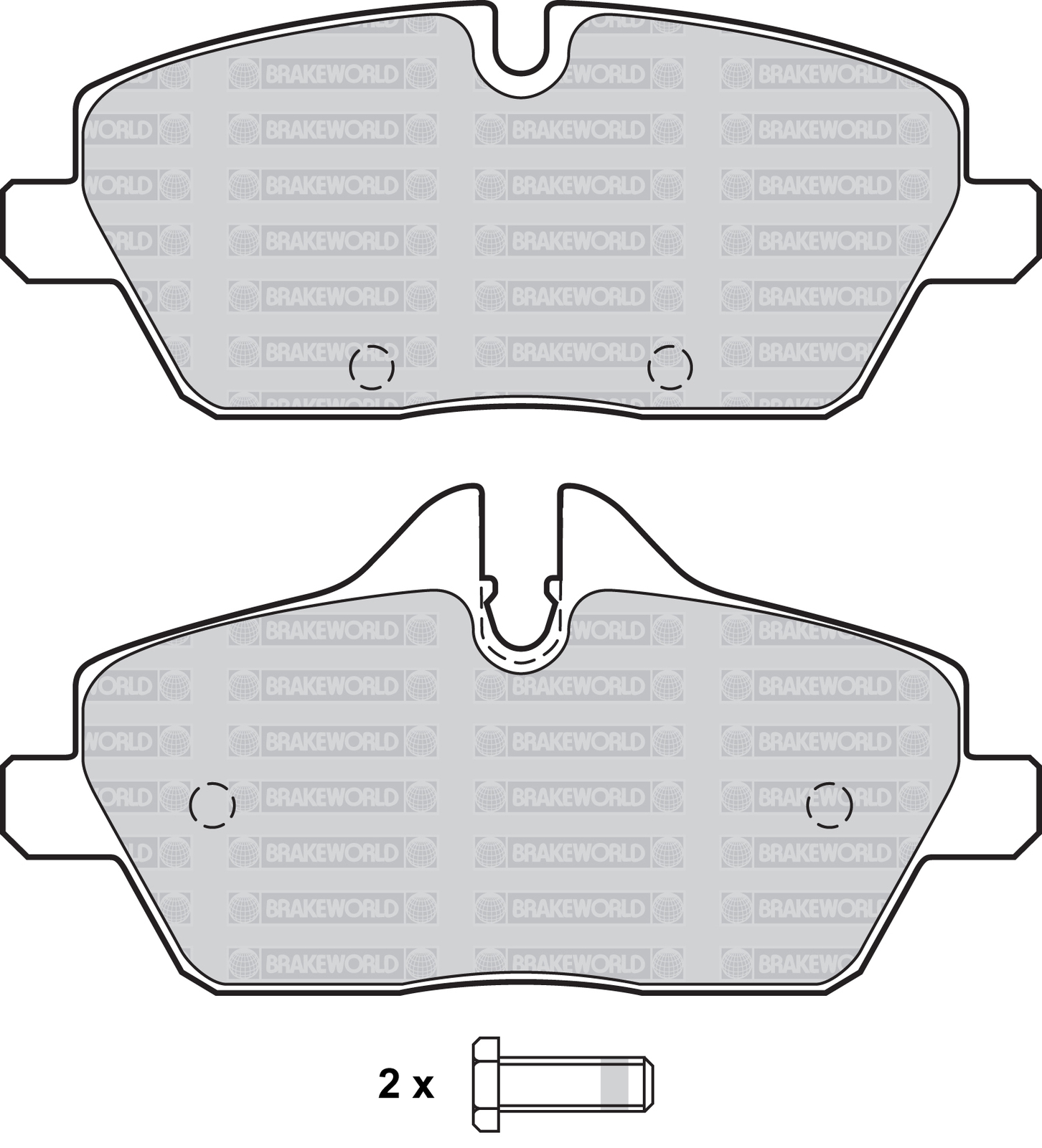 OEM SPEC FRONT DISCS AND PADS 280mm FOR MINI CLUBMAN (R55) 1.6 TD 2007 ...