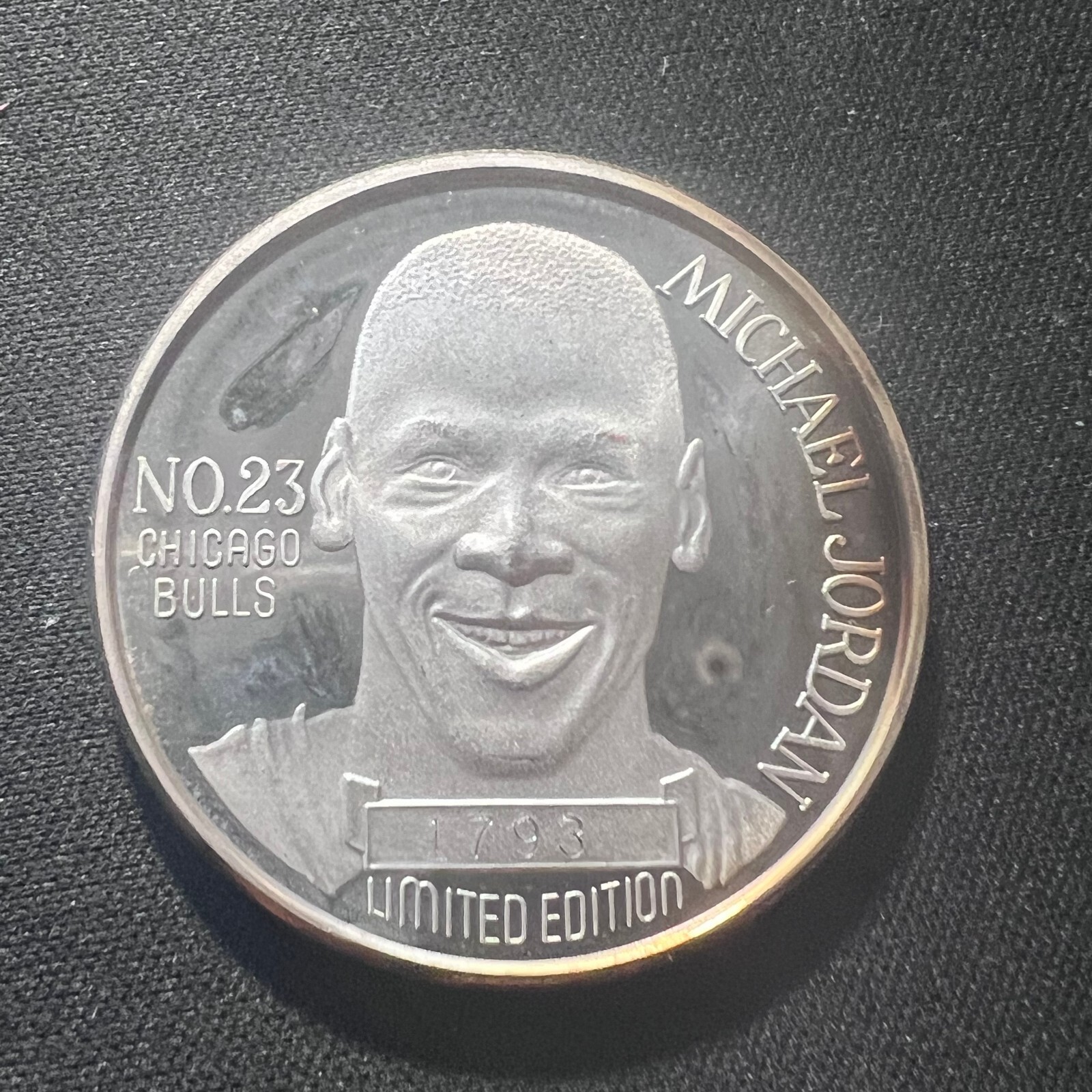 1991 Michael Jordan MVP NBA Basketball 1 Ounce .999 Silver Bullion ...