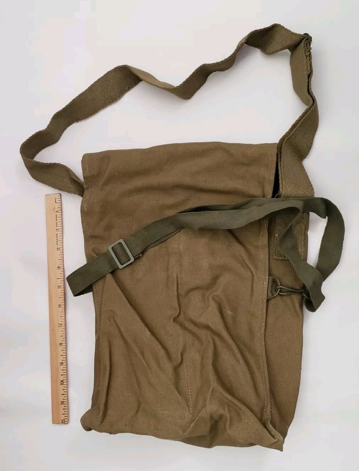 Vintage Czech Military Bread Bag Satchel Shoulder Bag Army Purse 1960s ...