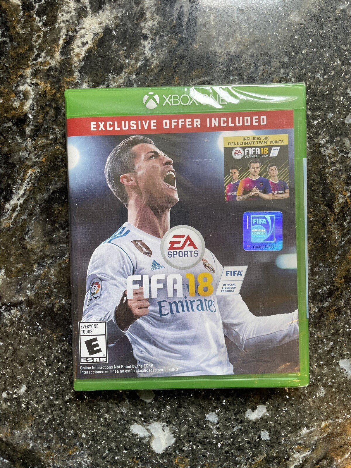 BRAND NEW FIFA 18 CRISTIANO RONALDO MICROSOFT XBOX ONE SOCCER SPORTS ...
