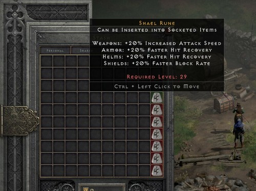 LADDER * Diablo 2 Resurrected D2R-Runes: Shael Rune - SC PC | eBay