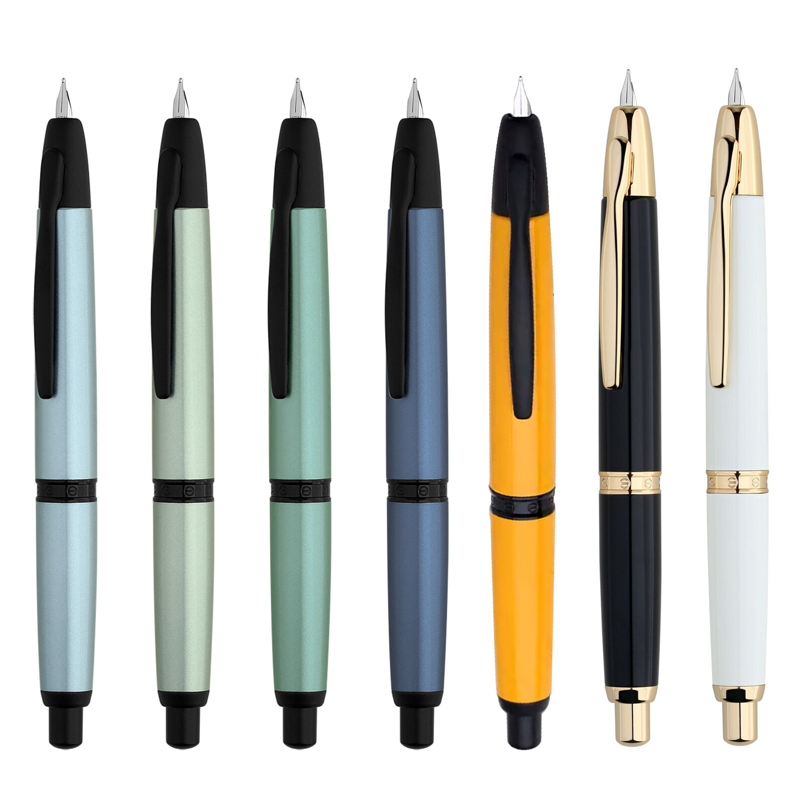 2024 MAJOHN A1 Press Metal Fountain Pen with | Grelly USA