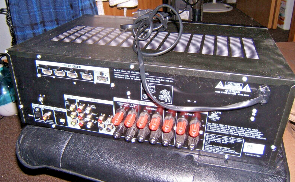 Sony STR-DH770 Multi Channel AV Receiver, Turns On But No Signal, No ...