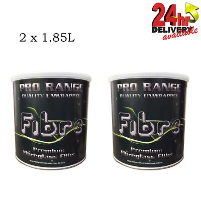 2 X Pro Range Car/Boat Fibre Fibreglass Bridging Compound PremiumFiller ...