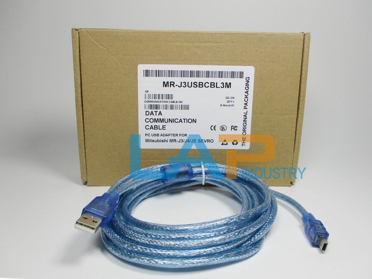 QTY:2 New For Programming cable MR-J3USBCBL3M MR-J3 Series Download ...