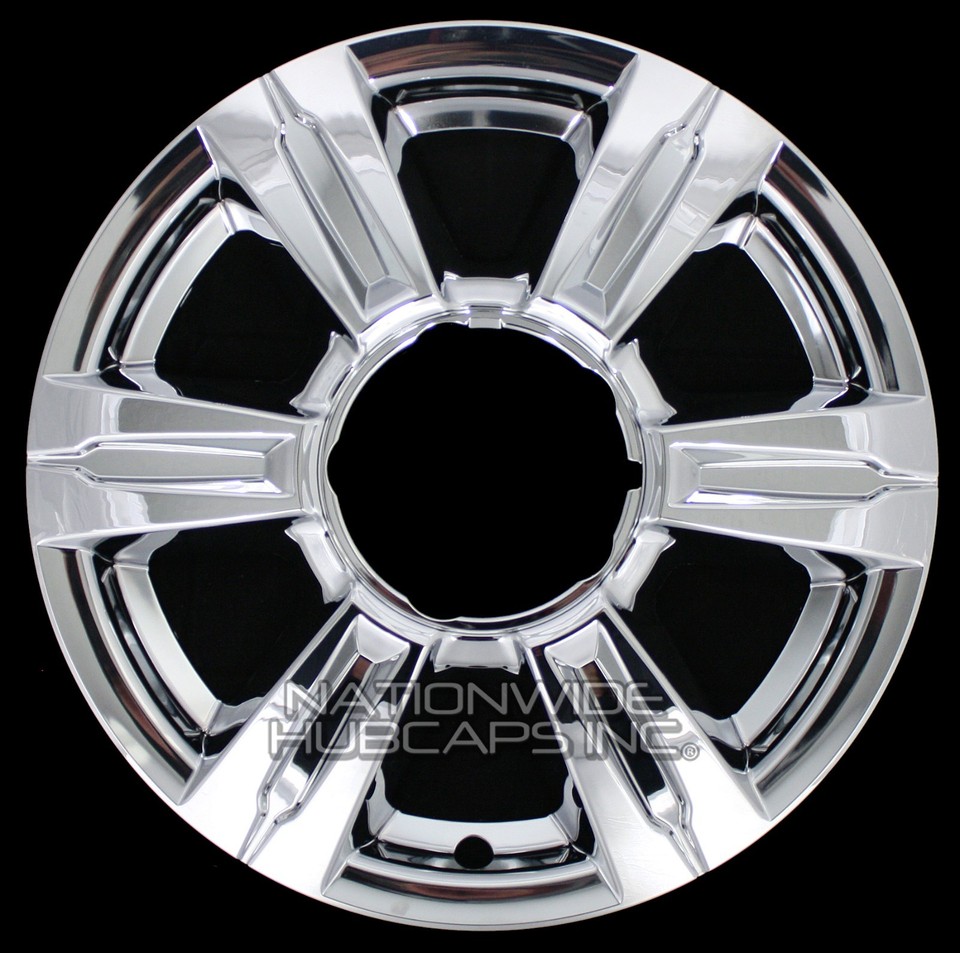 4 CHROME 2014 2015 2016 GMC TERRAIN 17" Wheel Skins Full Rim Covers Hub ...