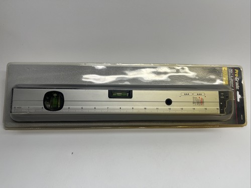 Pro Grade 16 inch Laser Level Bubble Level Combo New Sealed With Case 🔥 ...