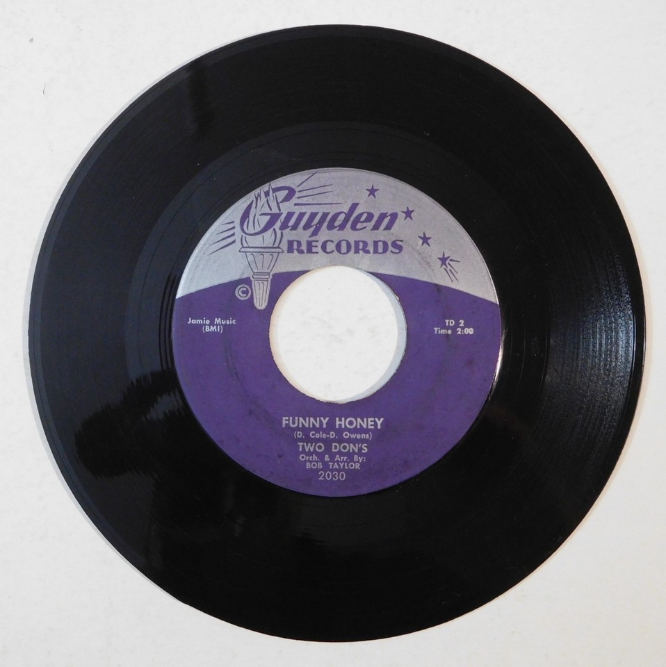 TWO DONS Funny Honey Out In The Cold Again GUYDEN 45 teen rockabilly | eBay