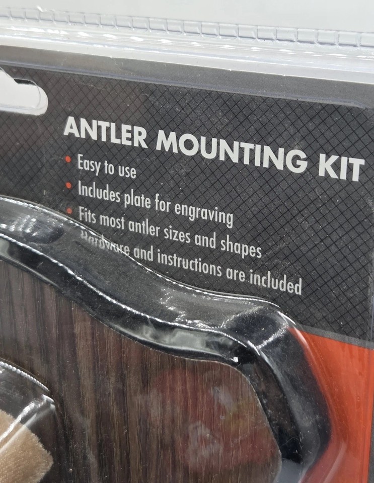 Brand New Game Winner Antler Mounting Kit Trophy Wall Display W ...