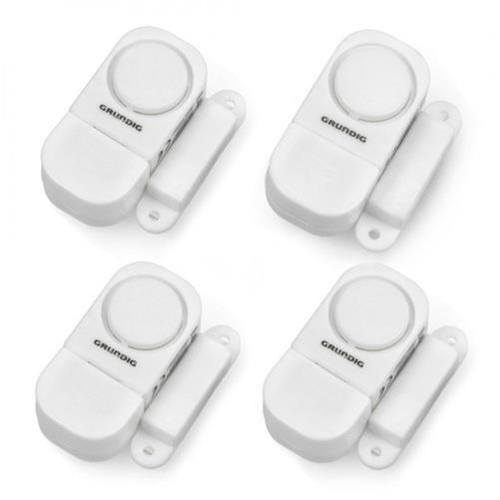 Wireless Home Security PIR Motion Sensor Alarm Remote Door Window LED ...