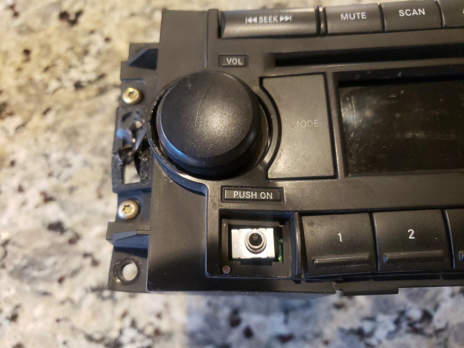 Daimler Chrysler part number P05064173AG Radiohead Unit With Cd Player ...