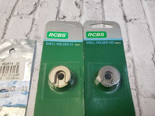Lot of RCBS Shell Holders #1, 4, 14, 23, 33 | eBay