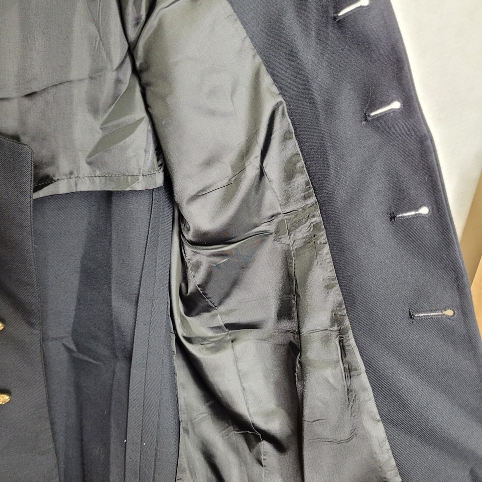 US Army Blue 450 Poly/Wool Fusible DeRossi & Son Size 40RC Blue Pockets ...