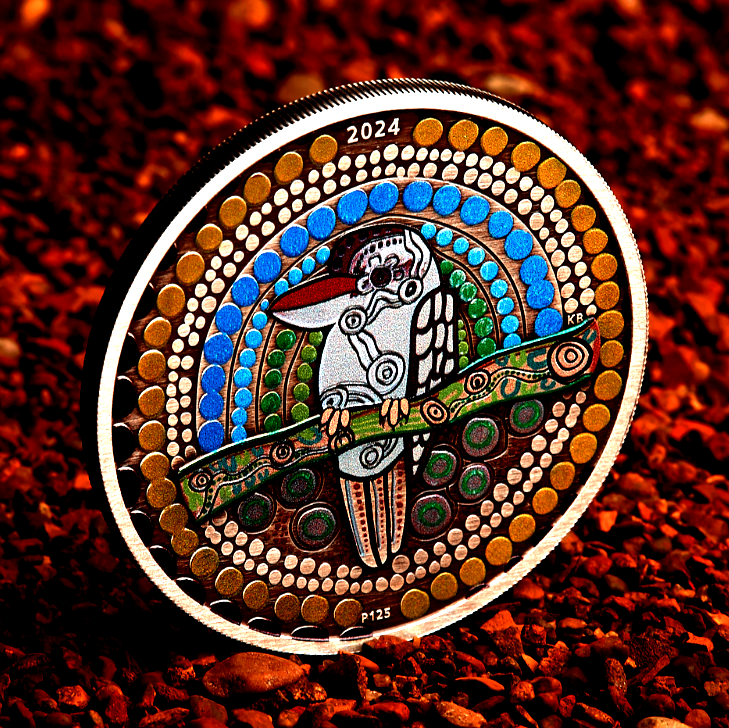 2024 KOOKABURRA KAA KAA 2oz .9999 Silver Antiqued Colored $2 Coin | eBay