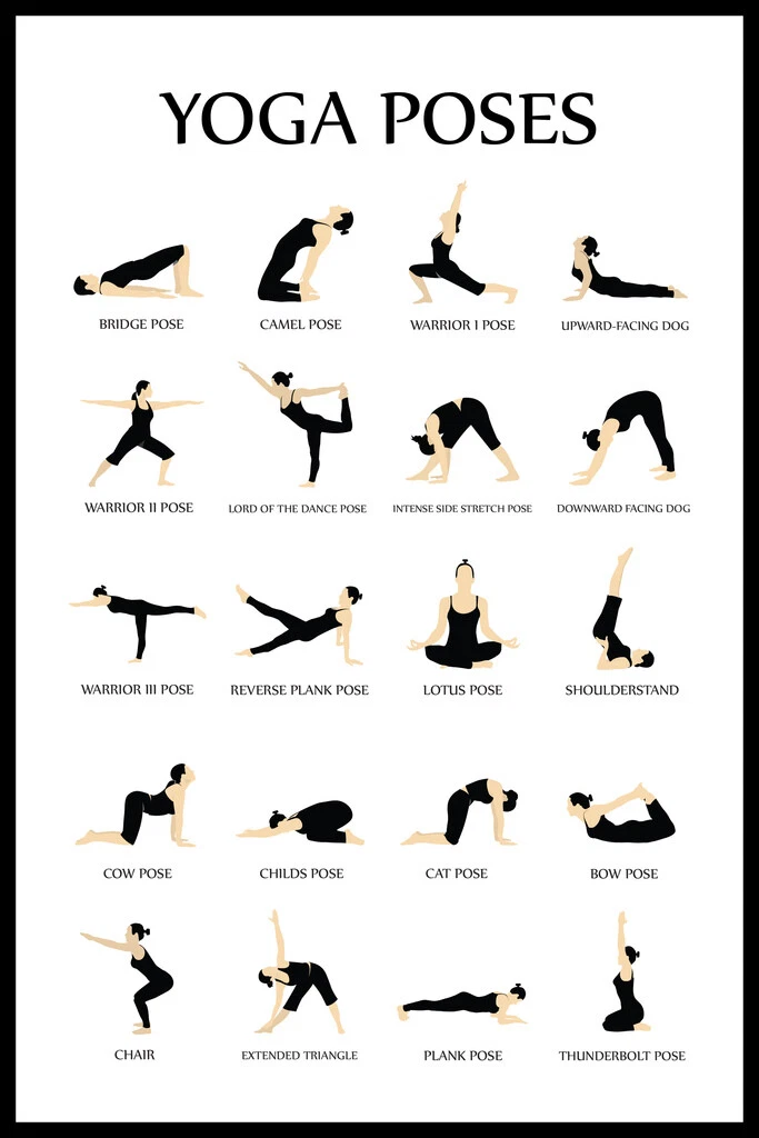 Baby Yoga Pose Chart