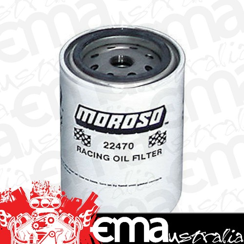 Moroso MO22470 Universal Race Oil Filter 3/4 In.-16 UNF Thread 5.250 ...