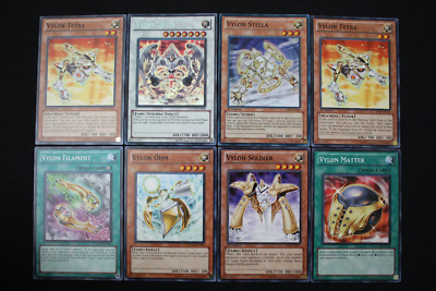 Vylon deck cards (Delta STOR-EN099, Tetra, Stella, Ohm, Soldier Matter ...