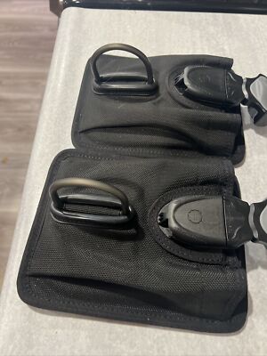 Scuba Diving 12 LB Quick Release Weight Pocket System, Black | eBay