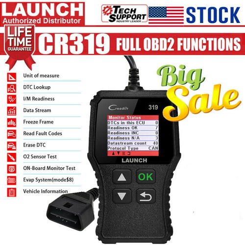 For VW Audi Car Diagnostic Code Reader Fault Reset Tool OBD2 EOBD ...