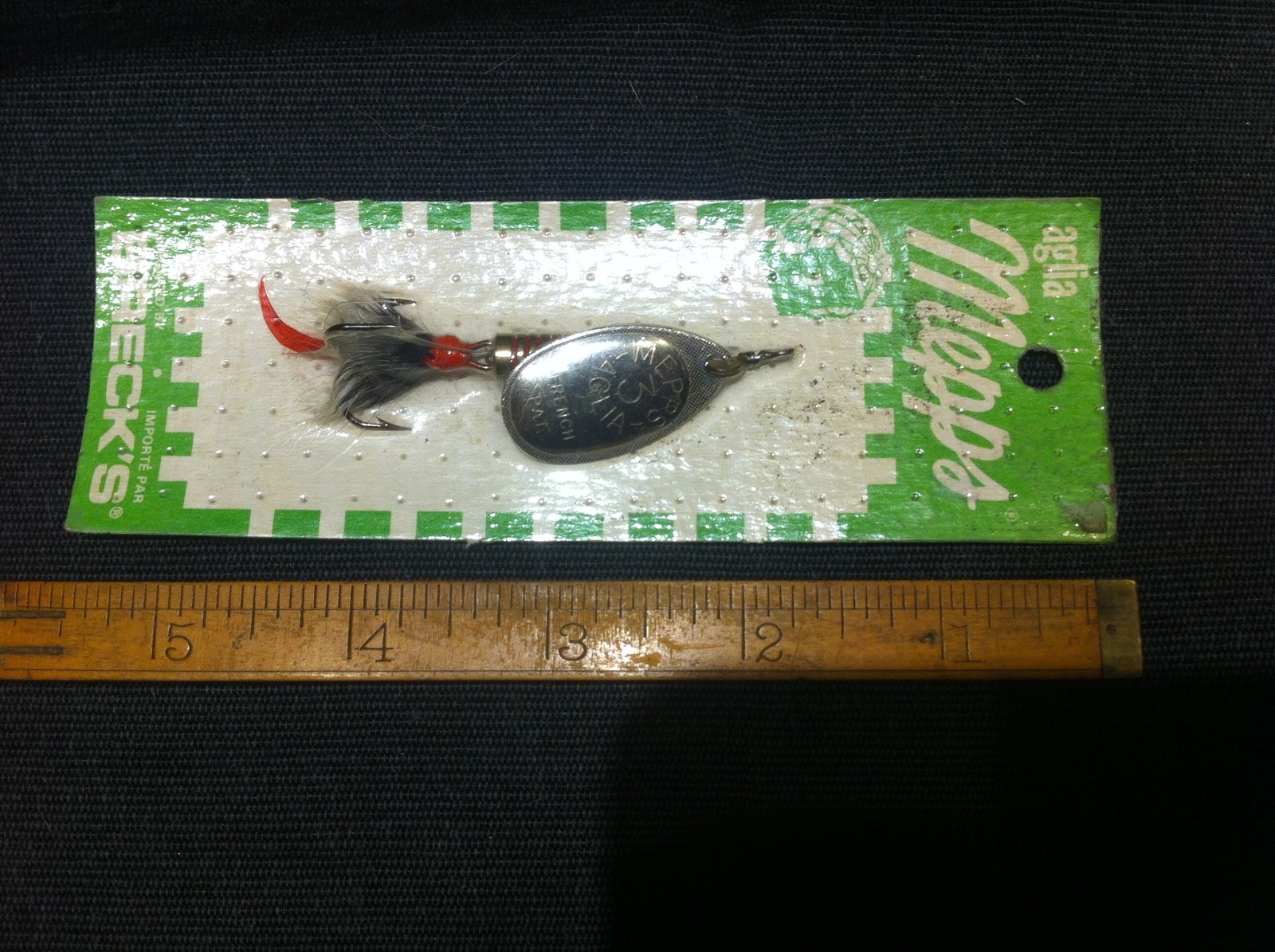 Vintage Mepps Aglia Spinner lure size 3 New in package | eBay