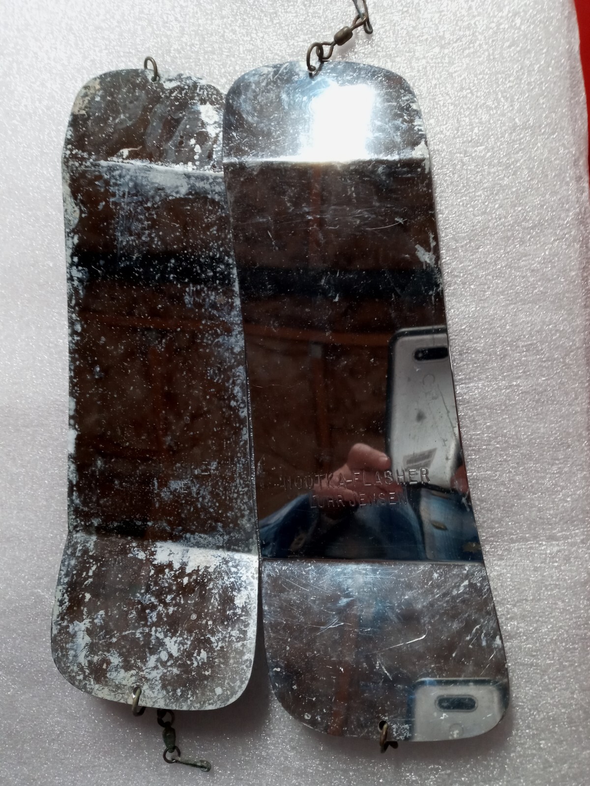 Nootka 12 Inch Salmon Flasher. Great shape. Not in plastic but shiny ...