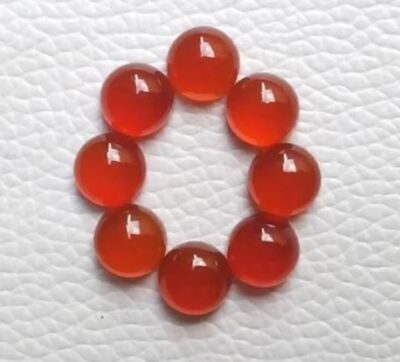 Red Onyx Gemstone Round Shape Red Onyx Cabochon 6 MM | eBay