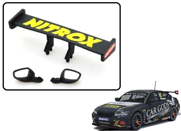 Scalextric W11789 Rear Wing Spoiler & Mirrors For BMW 330i NGTC BTCC ...