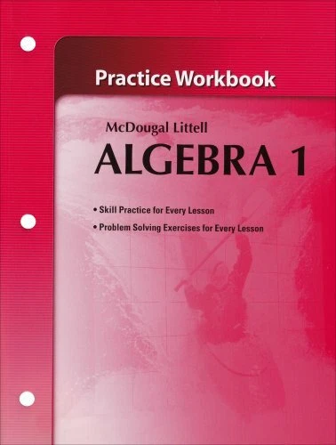 Algebra 1 Textbook Mcdougal Littell