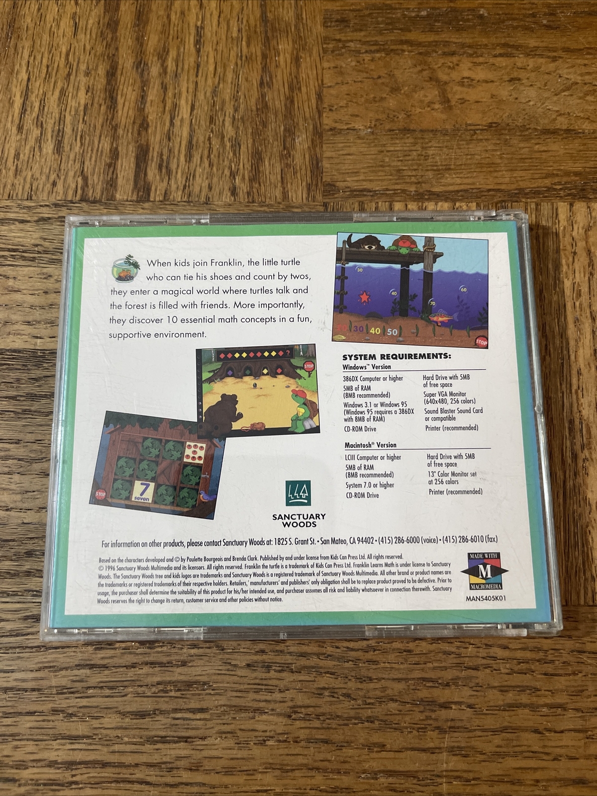 Franklin Learns Math PC CD Rom | eBay