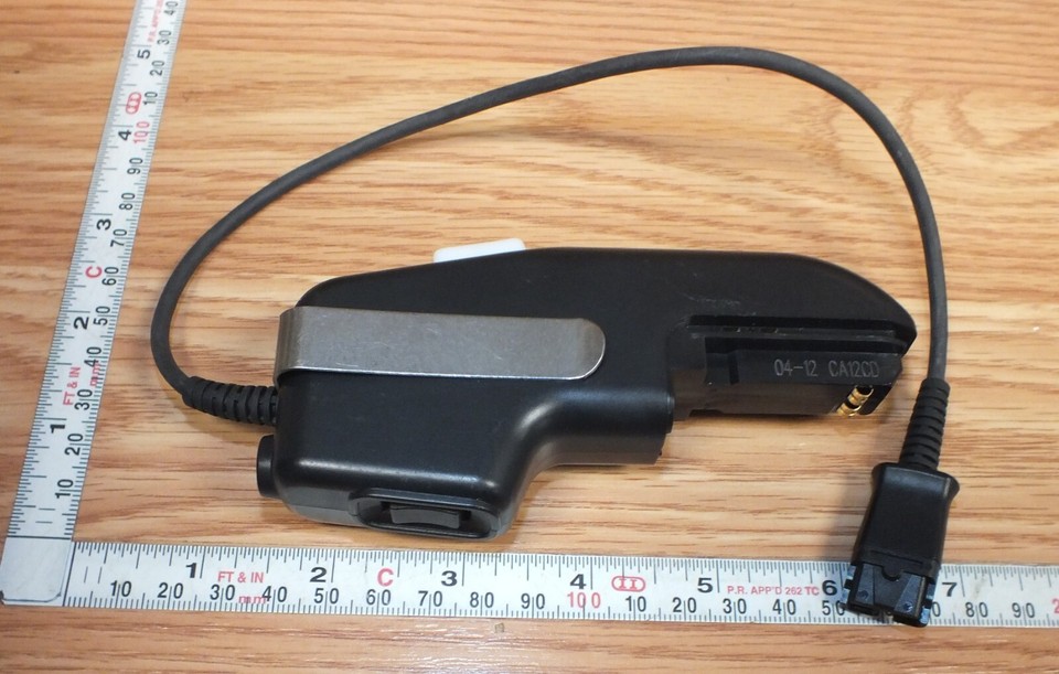 Genuine Plantronics (CA12CD) Replacement Remote PTT Switch Unit *No ...